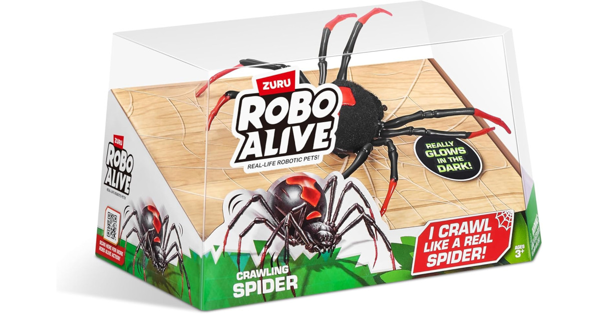 İnteraktiv oyuncaq Zuru Robo Alive Robotic Spider 7151, qara